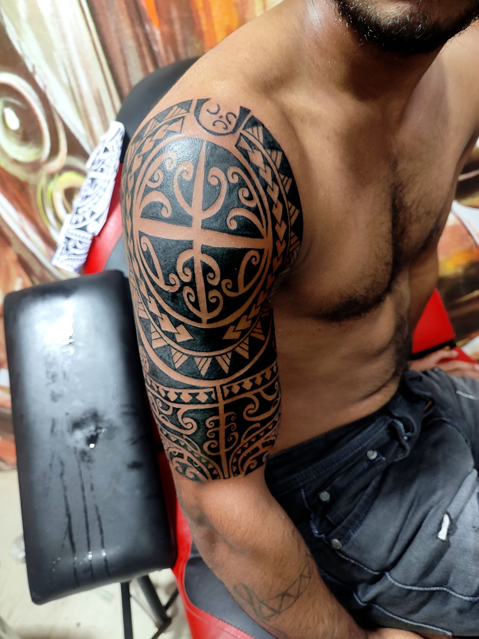 Arm Tattoos for Men by Gupta Tattoo Studio Goa